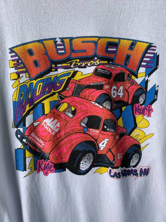 RARE!! Shirts Racing BUSCH BROS - Gem