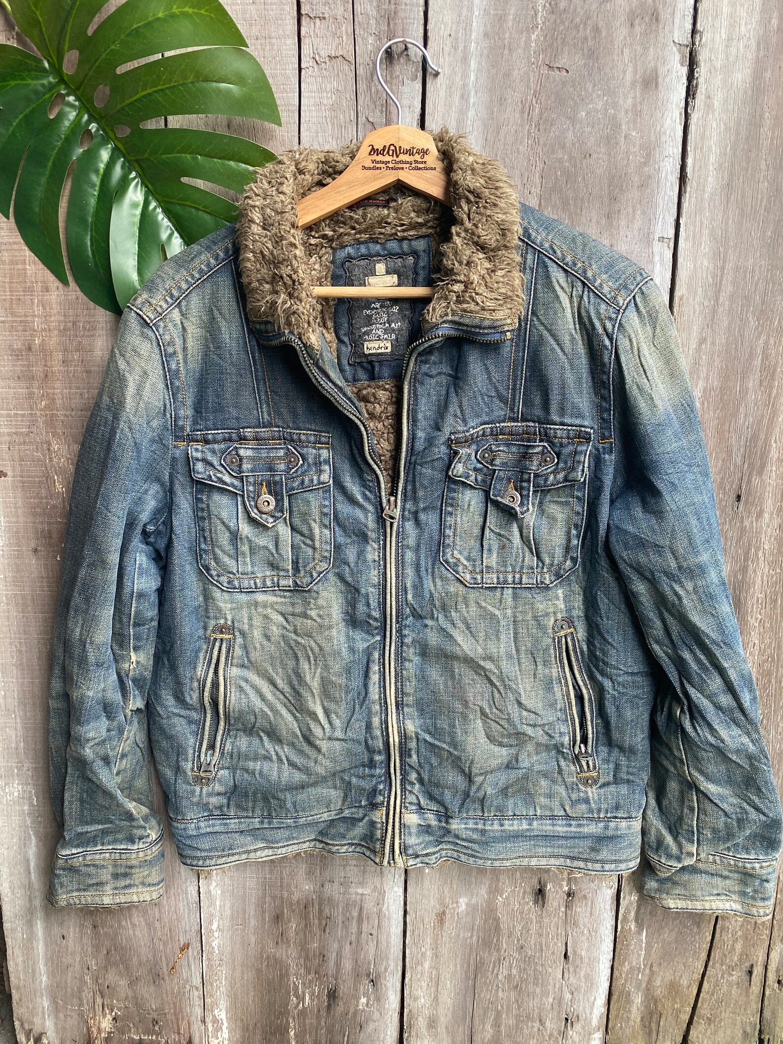 RARE!! Jacket Denim JEANS - Etsy