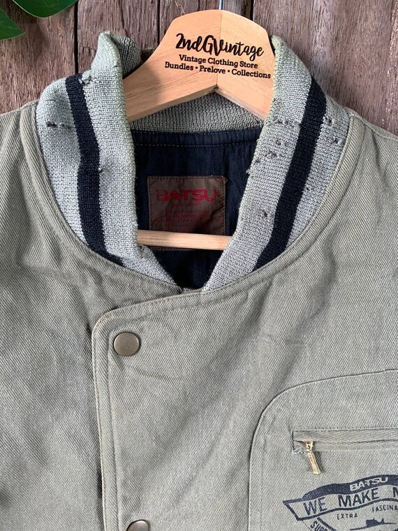 RARE!! Bomber Jacket BA-TSU Japanese Brand - Gem