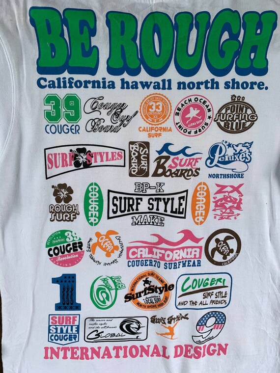 RARE!! Shirt Revolution SURF - Gem