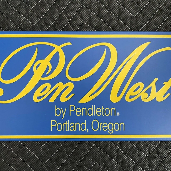 Pendleton Sign - Etsy