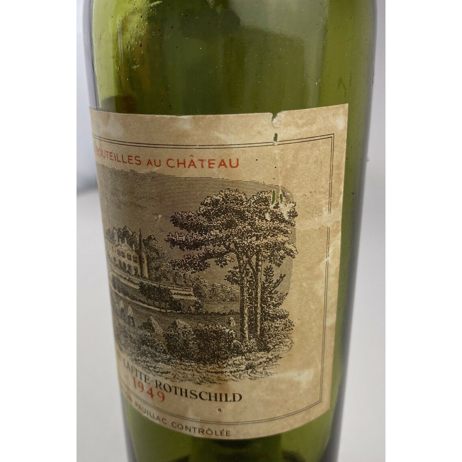 1949 Chateau Lafite Rothschild 1949 Vintage Empty Wine Bottle Rare 37.5 CL - Etsy