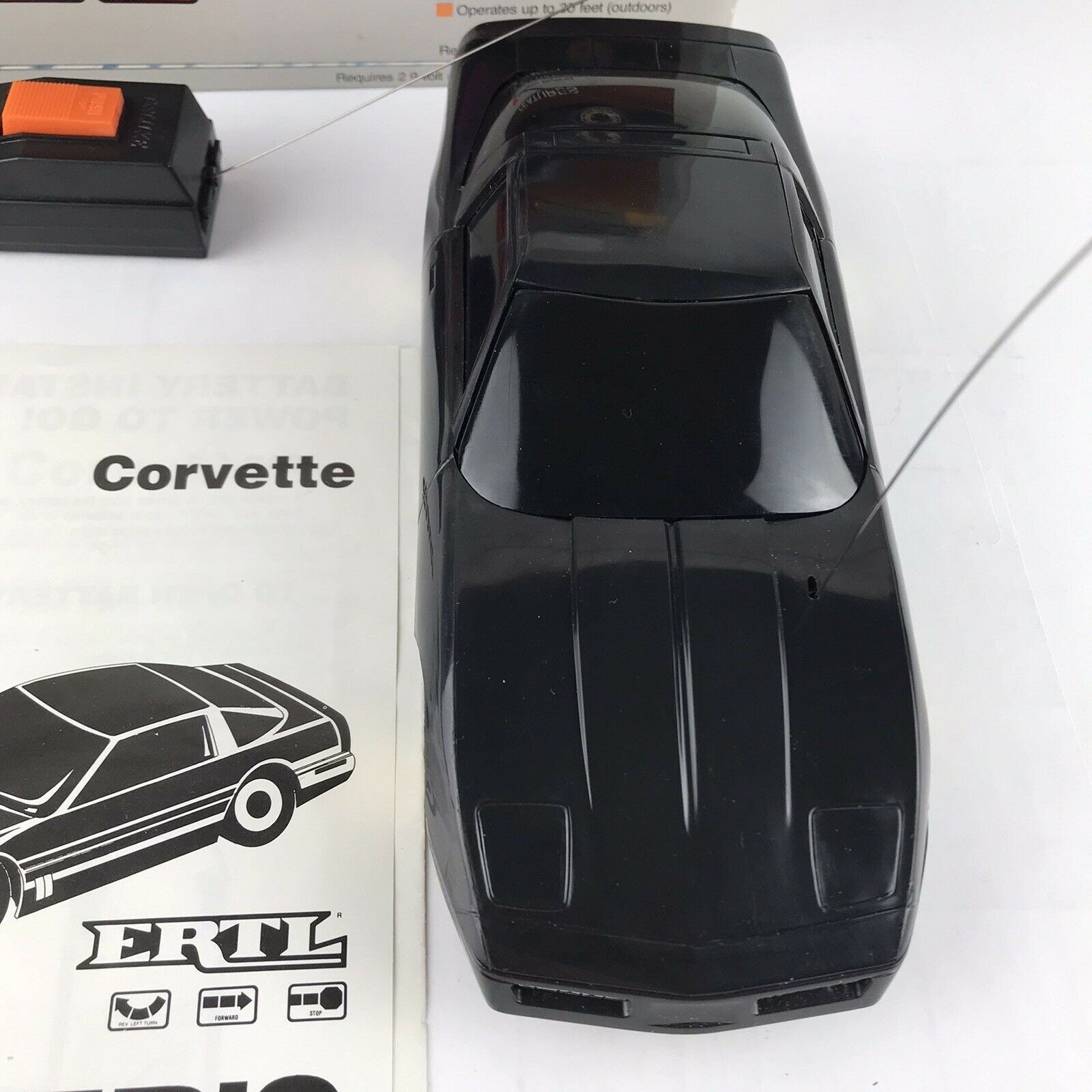 Ertl Radio Control Chevy Corvette Vintage 1980’s RARE - Etsy