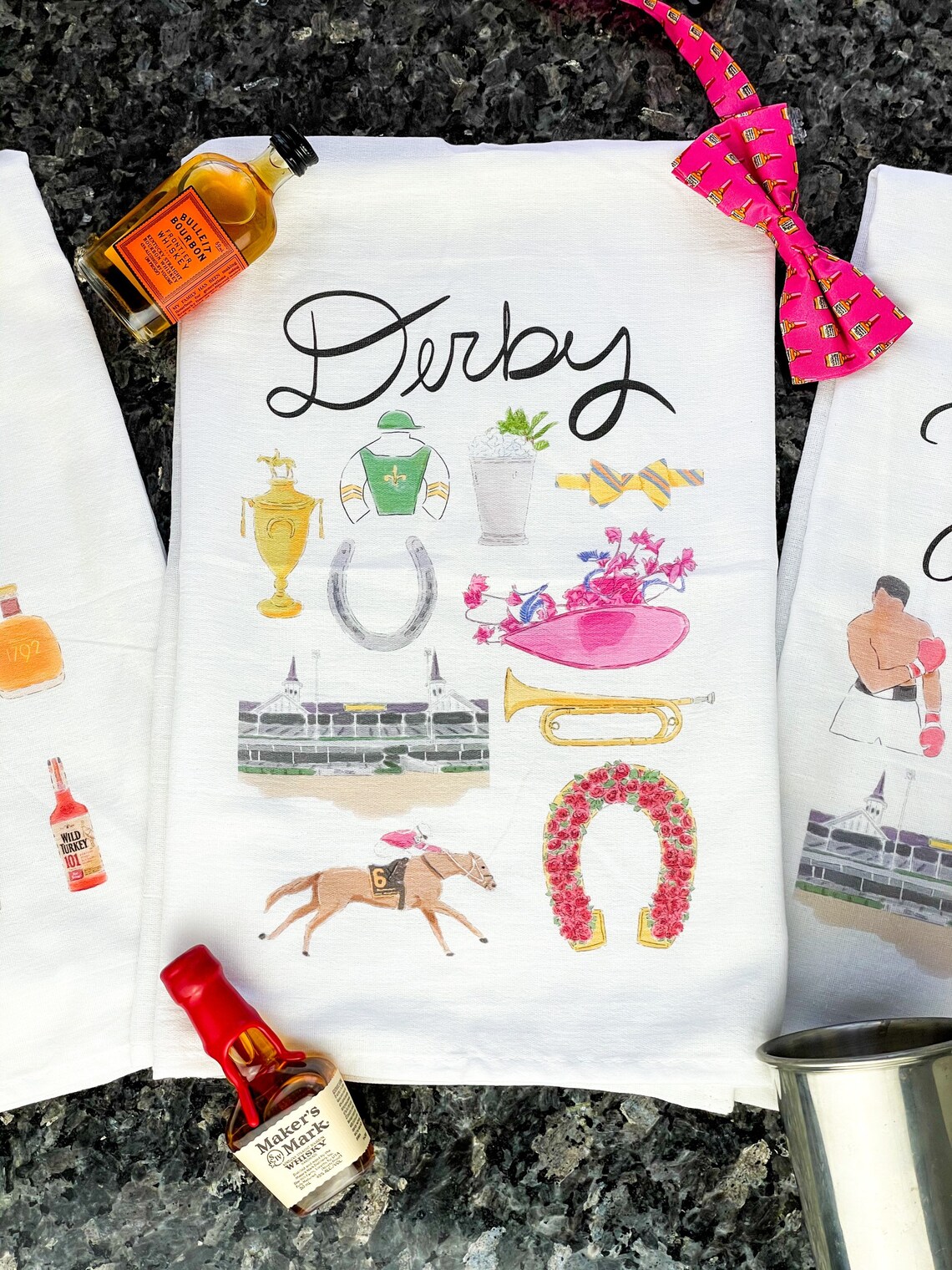 Kentucky Derby Tea Towel - Etsy