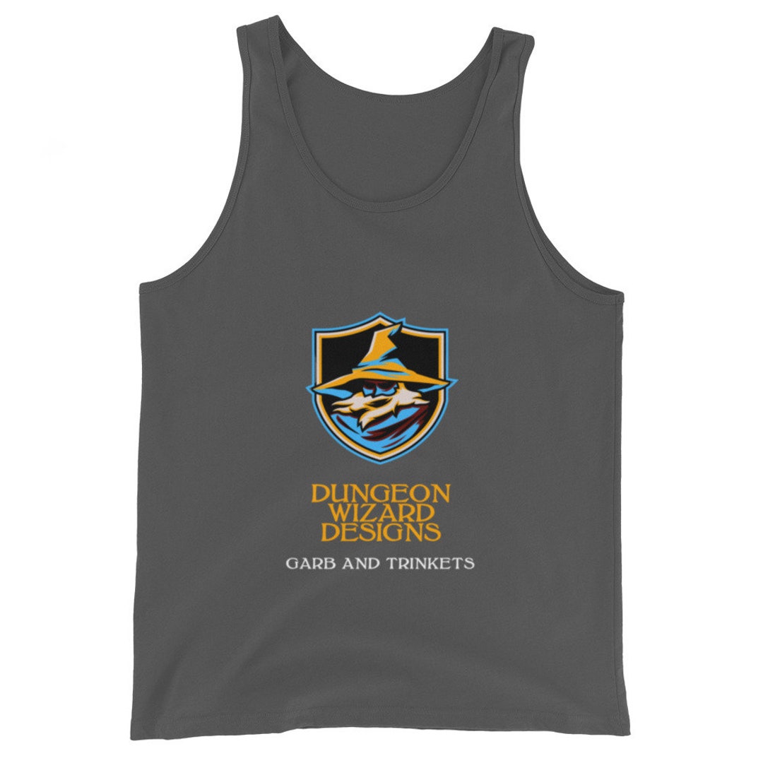 Men's Tank Top Dungeon Wizard Designs - Etsy