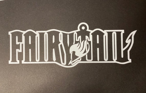 Fairy Tail Full Logo Vinyl Sticker Decal | Etsy