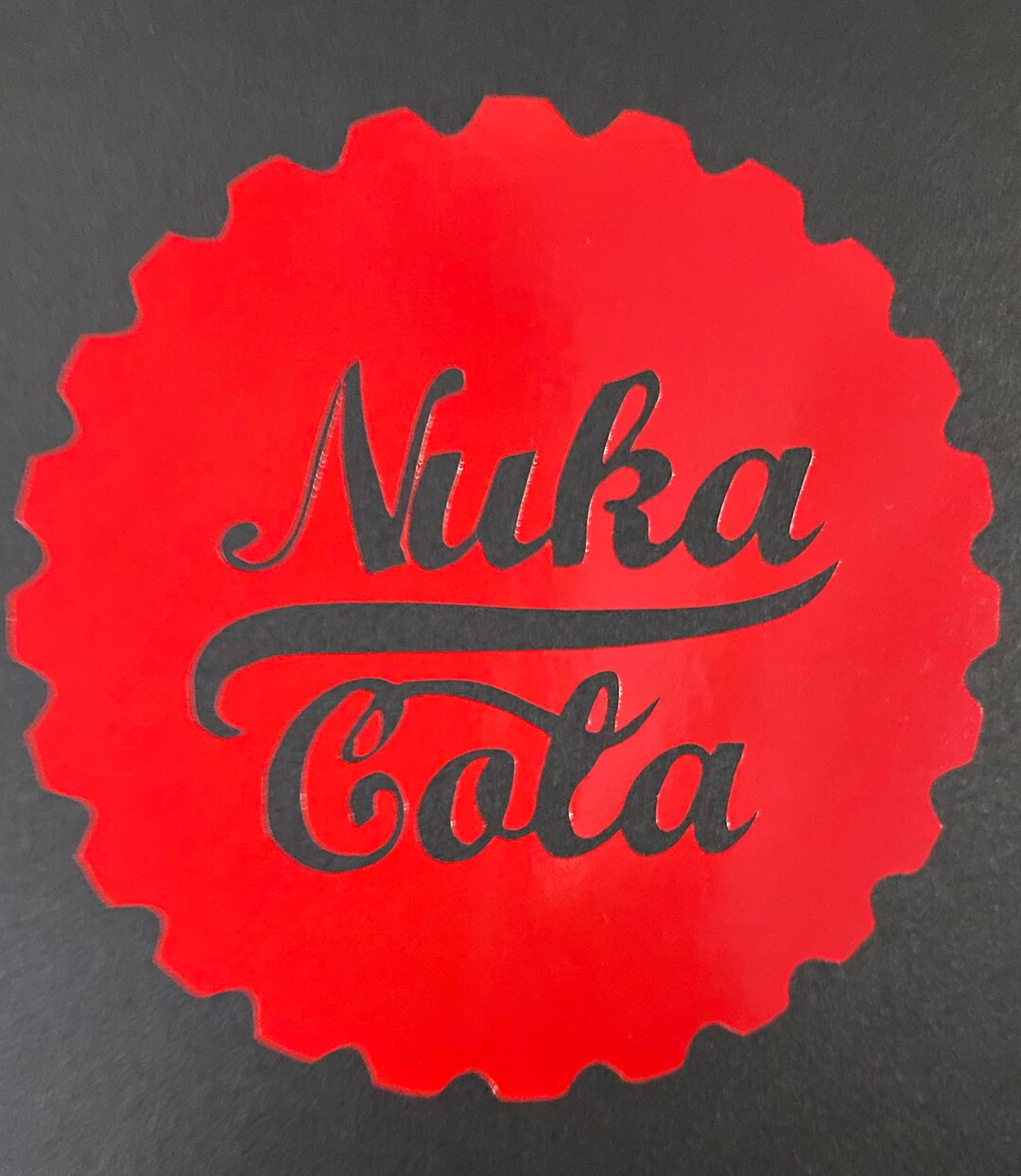 Fallout Nuka Cola Bottle Cap Vinyl Sticker Decal - Etsy