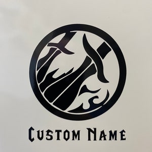 World of Warcraft Inspired Rogue Class Icon Vinyl Decal - Etsy