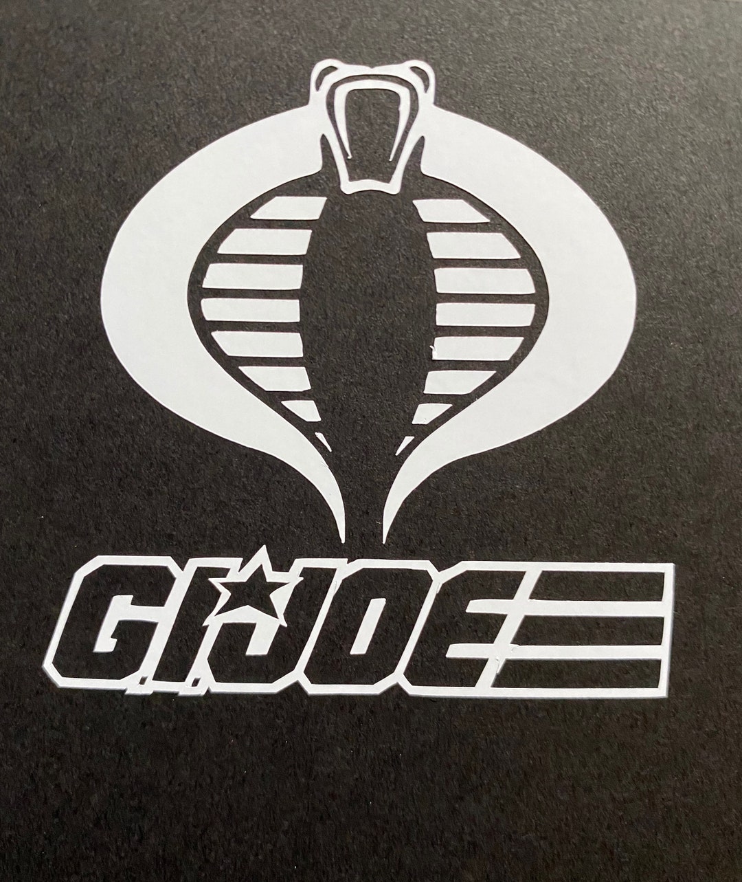 G.I. JOE and Cobra Vinyl Sticker Decal Logo Combo Pack - Etsy