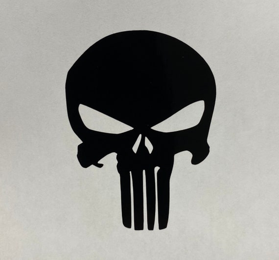 The Punisher Vinyl Decal Sticker | Etsy