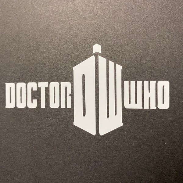 Doctor Who Decal - Etsy