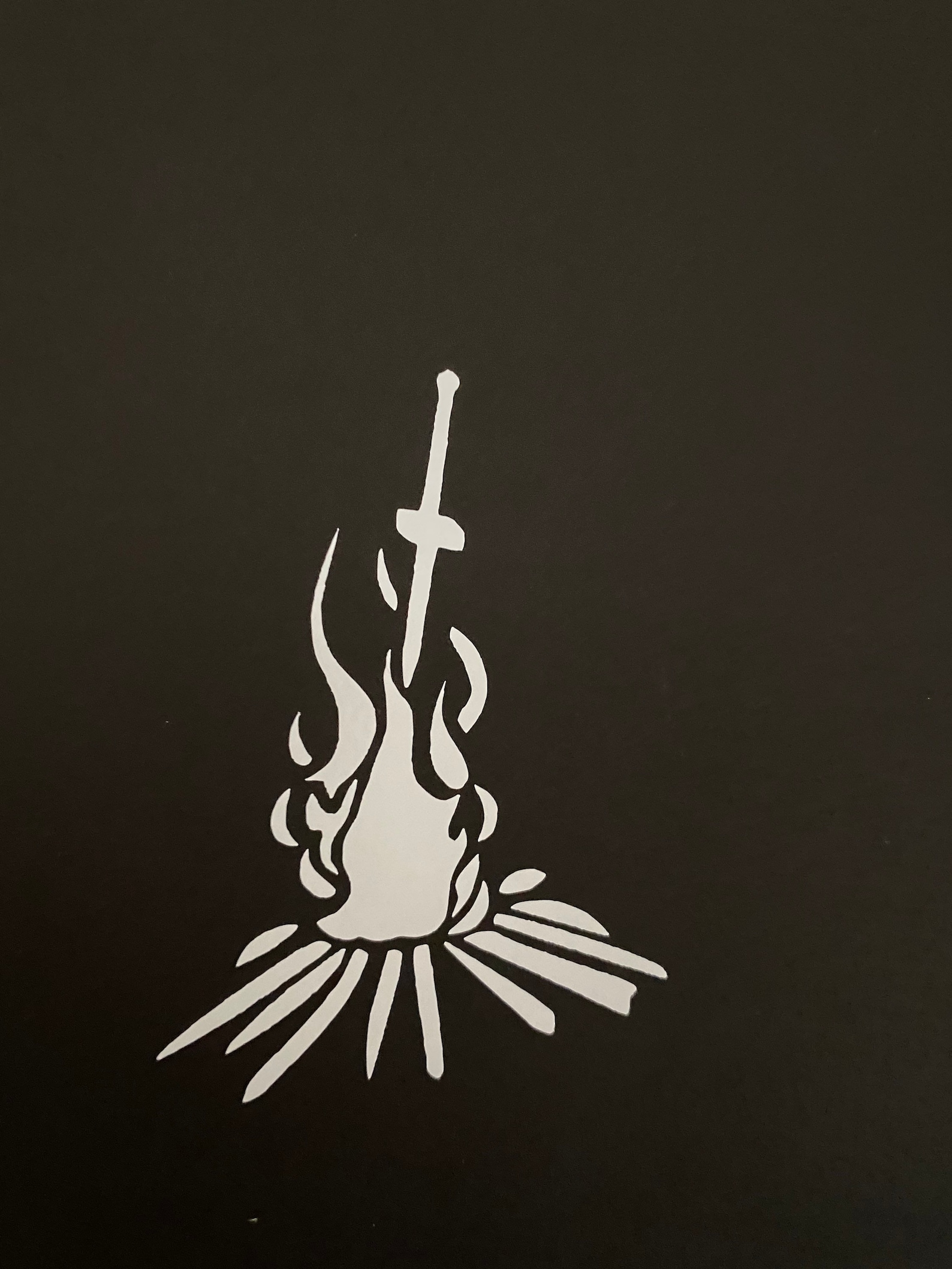 Dark Souls Stylized Bonfire Vinyl Sticker Decal - Etsy