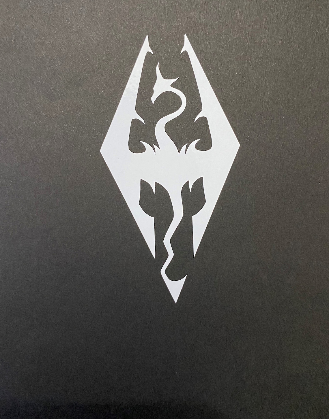Skyrim Logo Vinyl Decal Sticker the Elder Srolls | Etsy