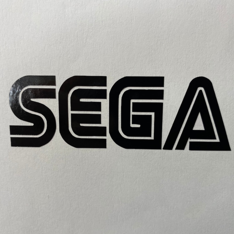 Sega Label Decal - Etsy