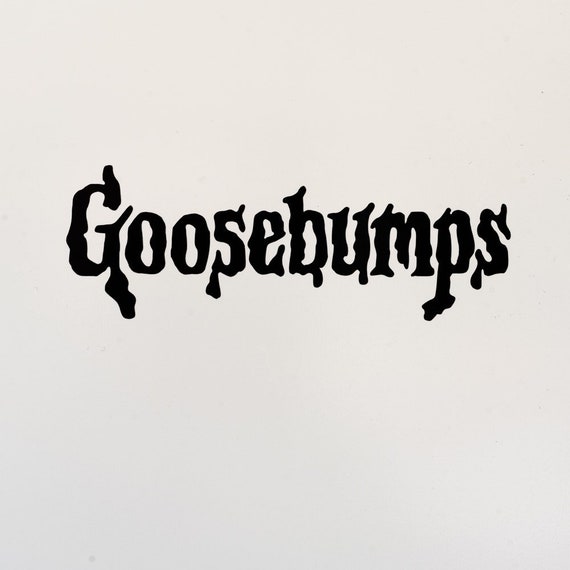 Goosebumps Logo Decal Sticker - Etsy