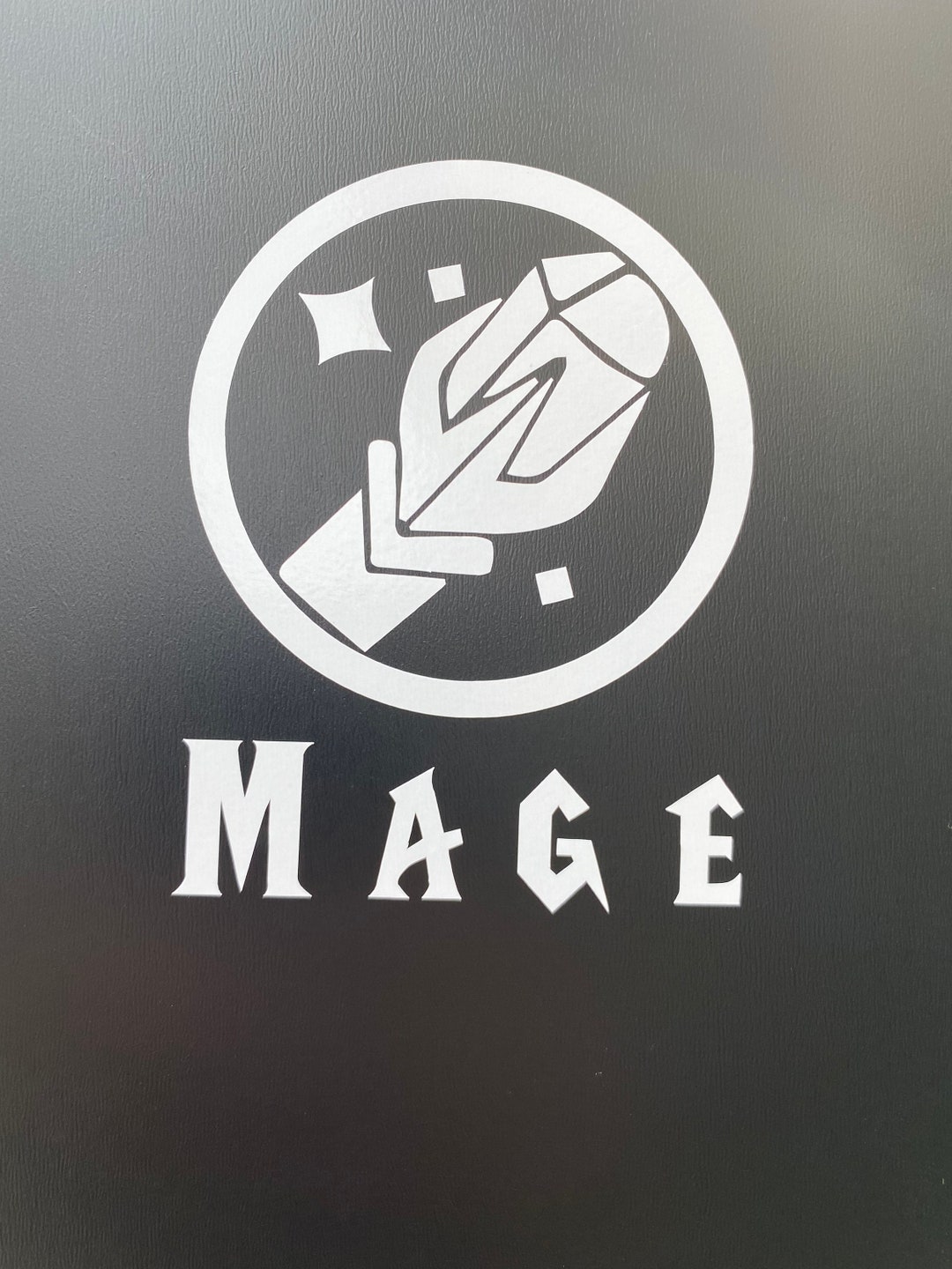 World of Warcraft Inspired Mage Class Icon Vinyl Decal - Etsy