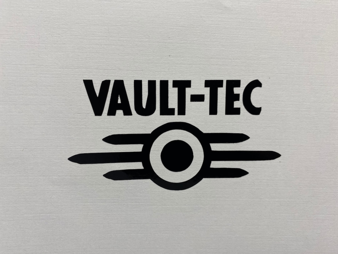 Fallout Vault-tec Vinyl Decal Logo - Etsy