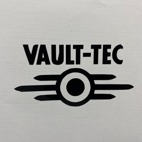 Vault Tec Logo Inspired Fallout 4 Decal - Etsy