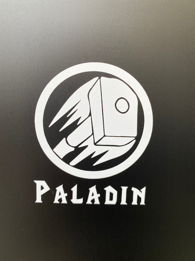 World of Warcraft Inspired Paladin Class Icon Vinyl Decal - Etsy