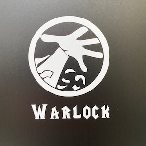World of Warcraft Inspired Warlock Class Icon Vinyl Decal - Etsy