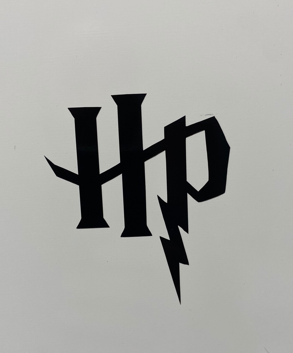 Harry Potter inspired HP lightning bolt logo Vinyl Decal | Etsy