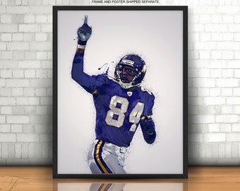Randy Moss Poster | Etsy