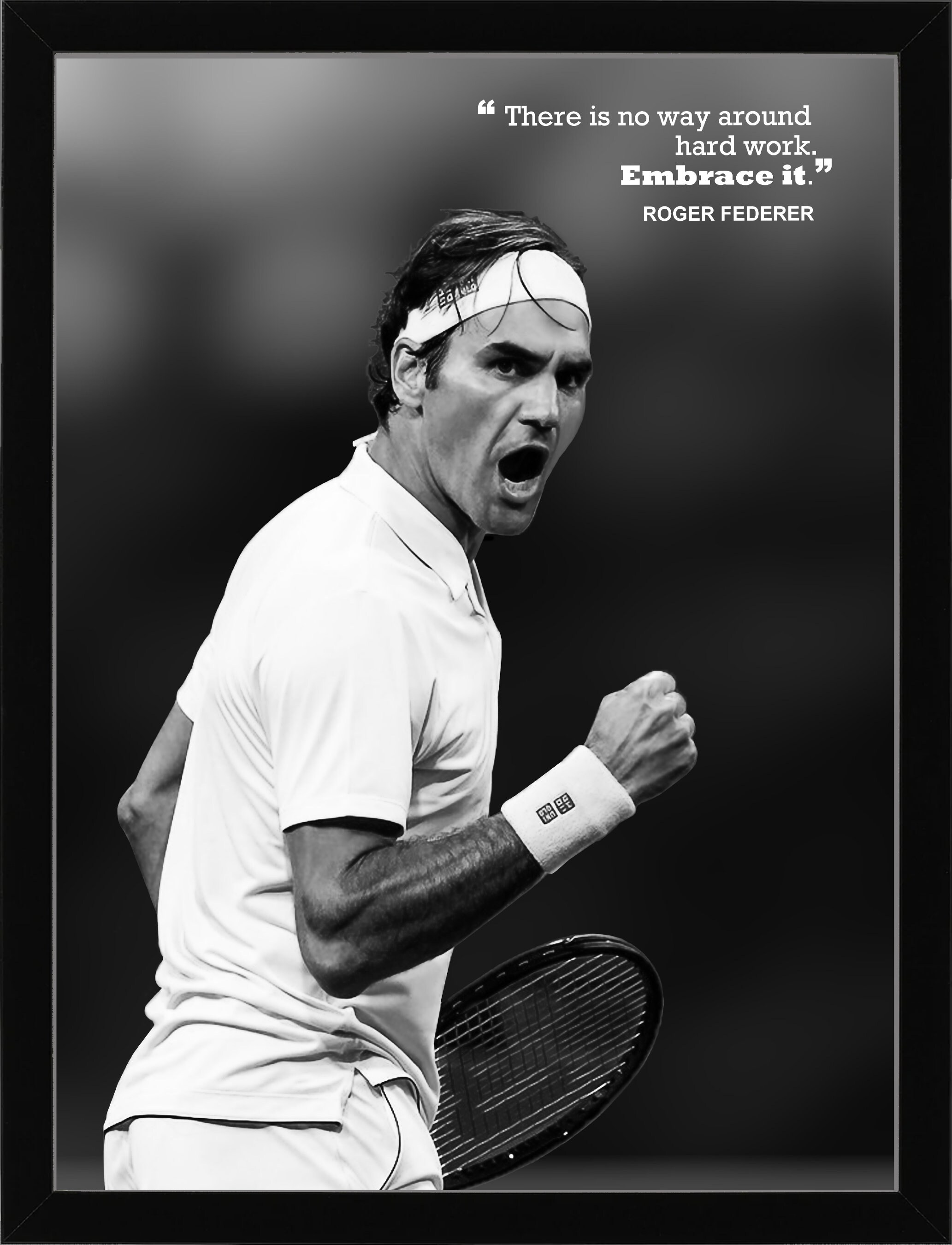 Roger Federer poster Canvas for Wall Art Decor Gym Home | Etsy