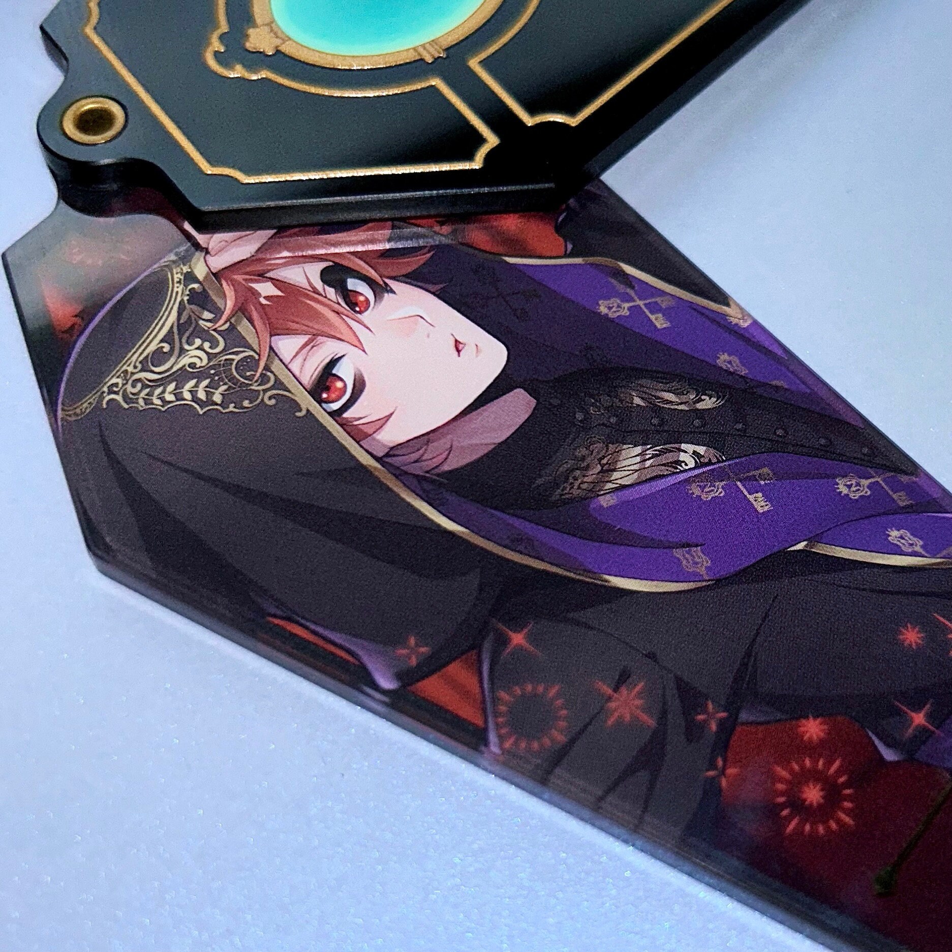 ACE slides Open Twisted Wonderland Acrylic Coffin Keychain, Bag Charm ...