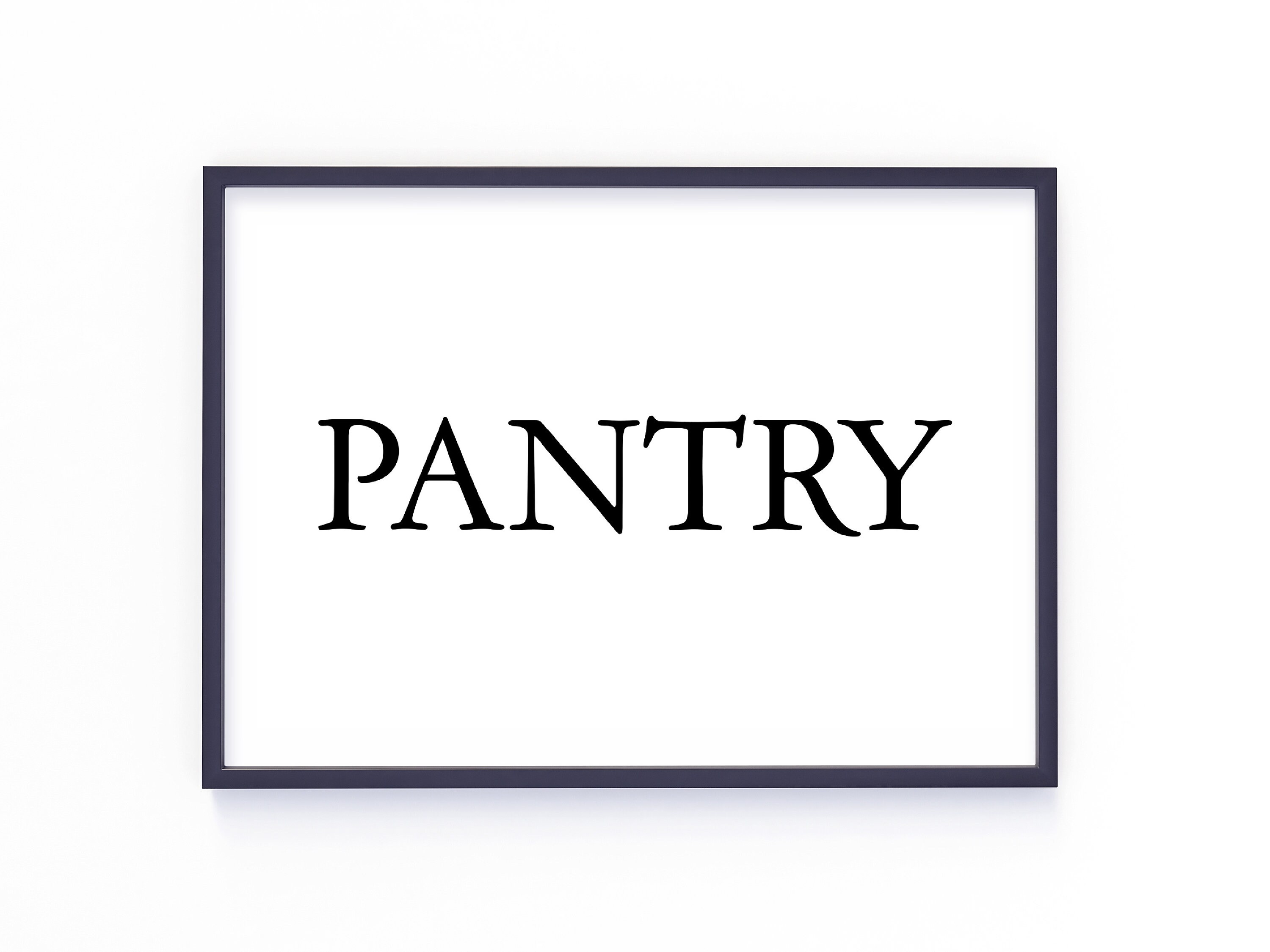 PANTRY Printable Art, Home Decor, Office Decor, Farmhouse Decor ...