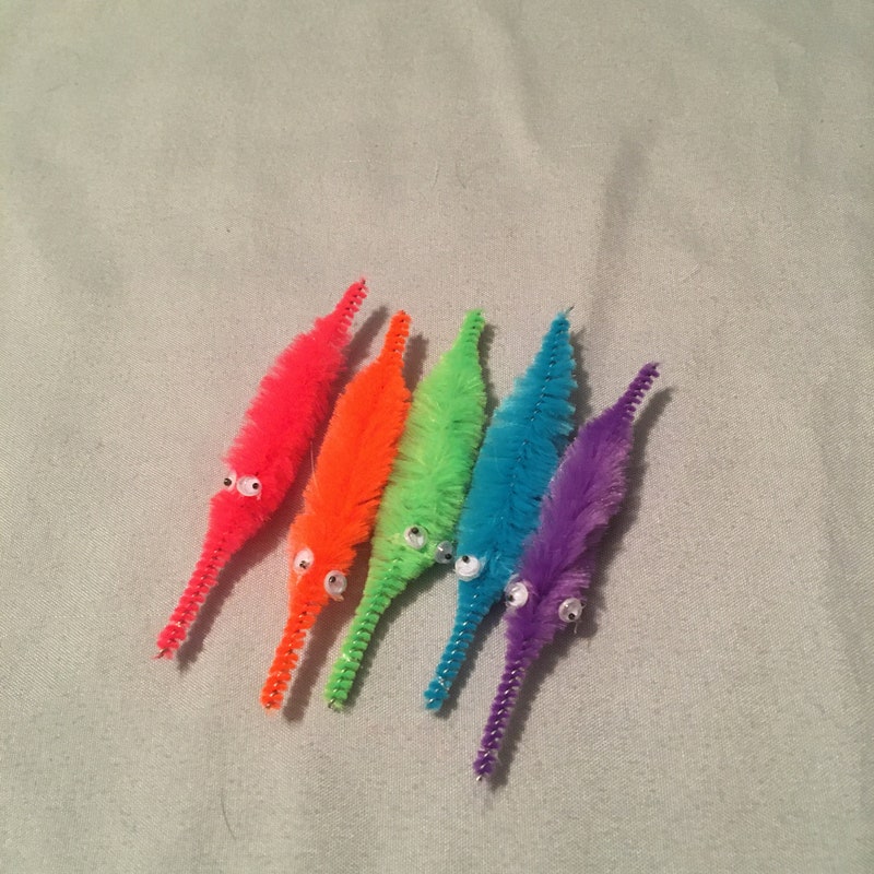 Worm on a String Toys - Etsy