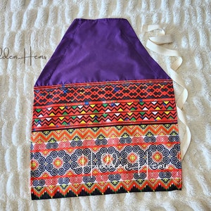 Hmong Inspired Apron, Kids Apron, Adjustable, One Size Fits All ...