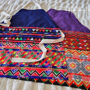 Hmong Inspired Apron, Kids Apron, Adjustable, One Size Fits All ...