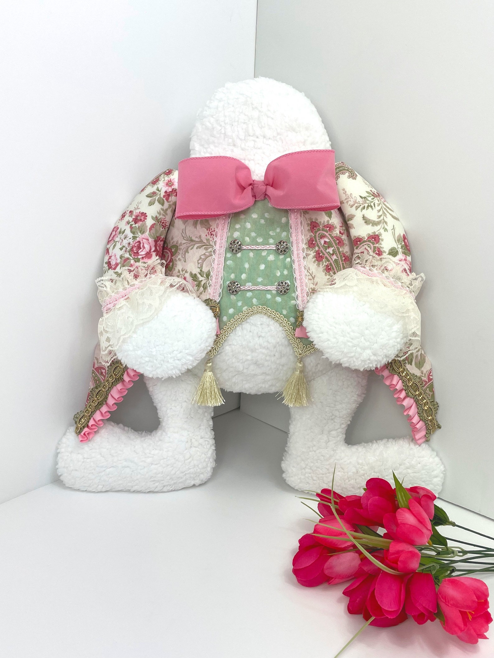 Mad Hatter Wreath Attachment Easter Bunny Top Hat - Etsy