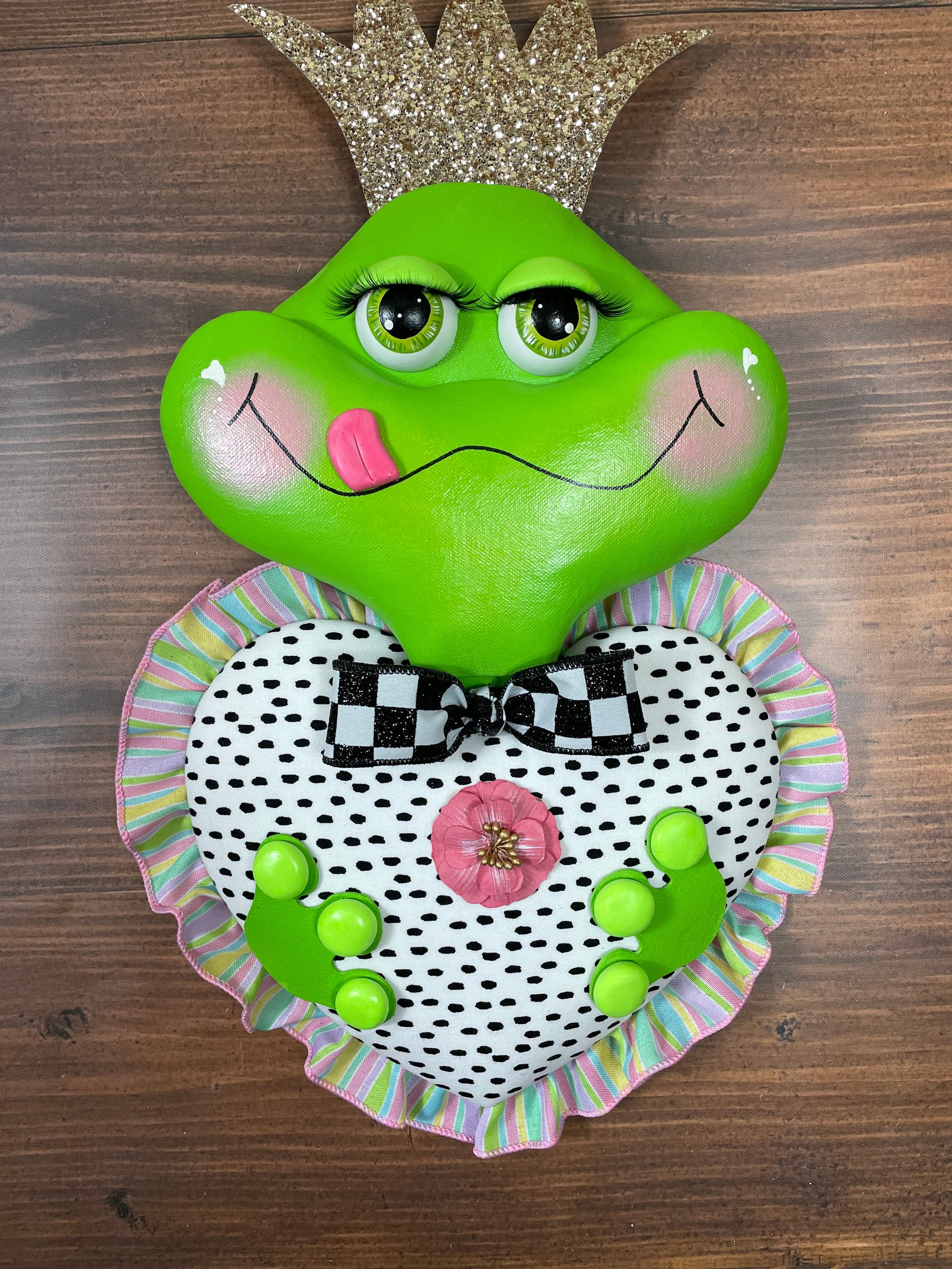 Frog Wreath Attachment Wreath Embellishment Wreath Enhancer | Etsy