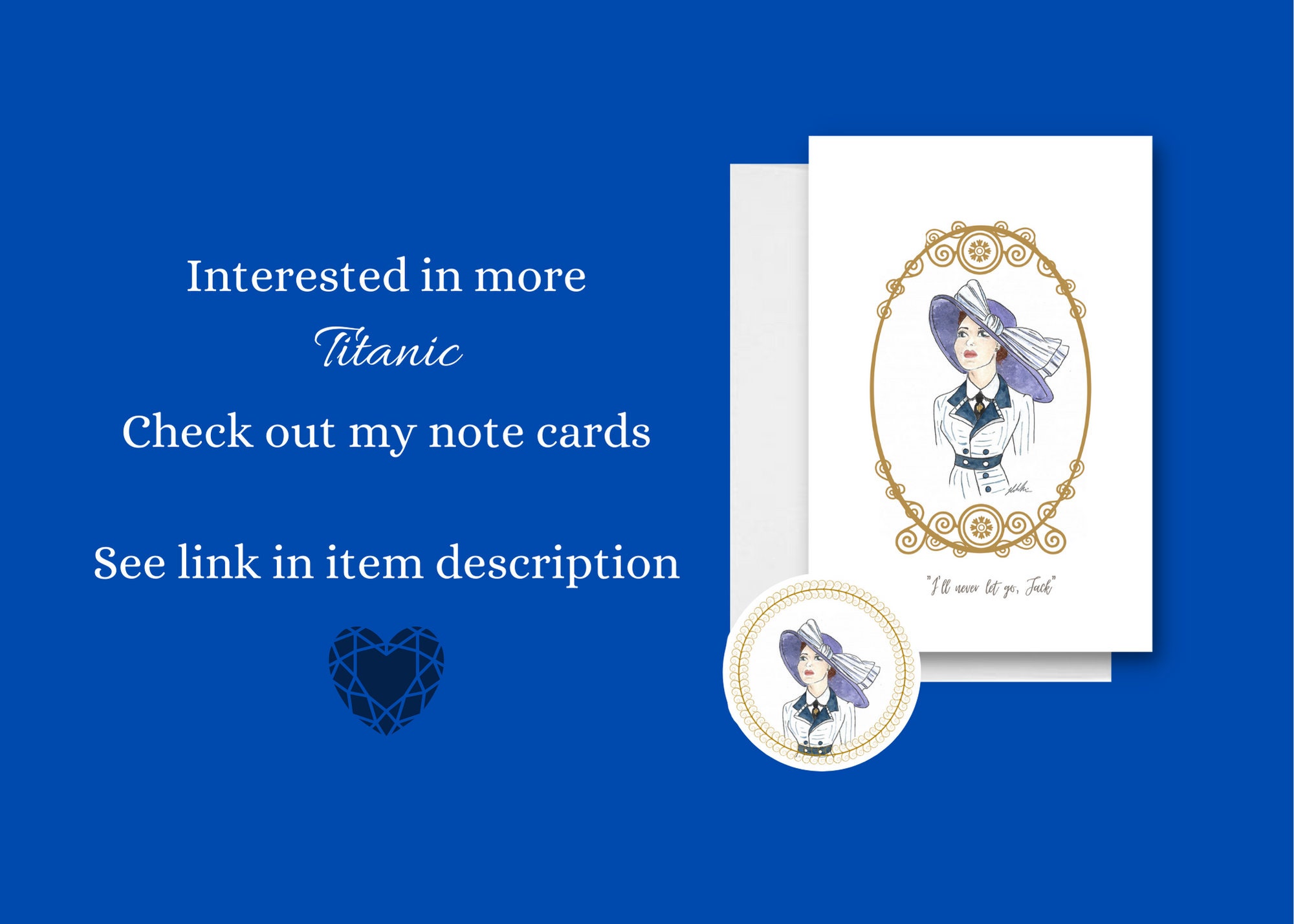 Titanic Bookmark Watercolor Rose Dawson Bookmark - Etsy