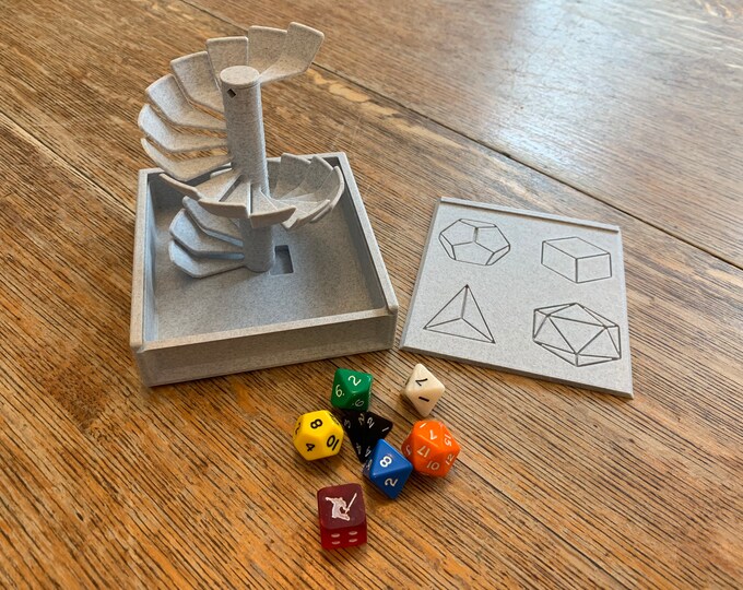 Collapsible Spiral Dice Tower - Etsy