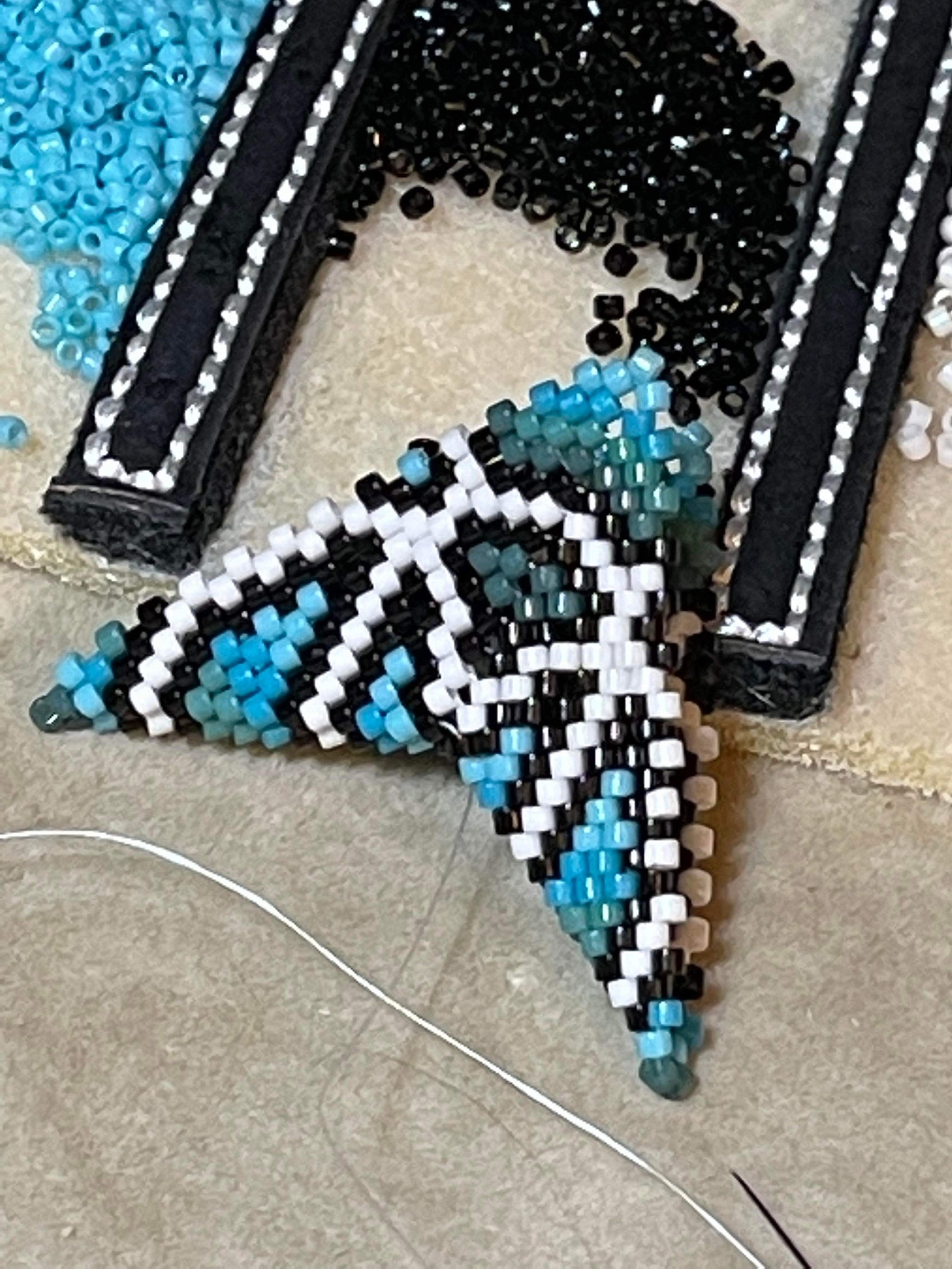 Ocean Wave 3D Peyote Star Pattern PDF Peyote Star Pattern - Etsy