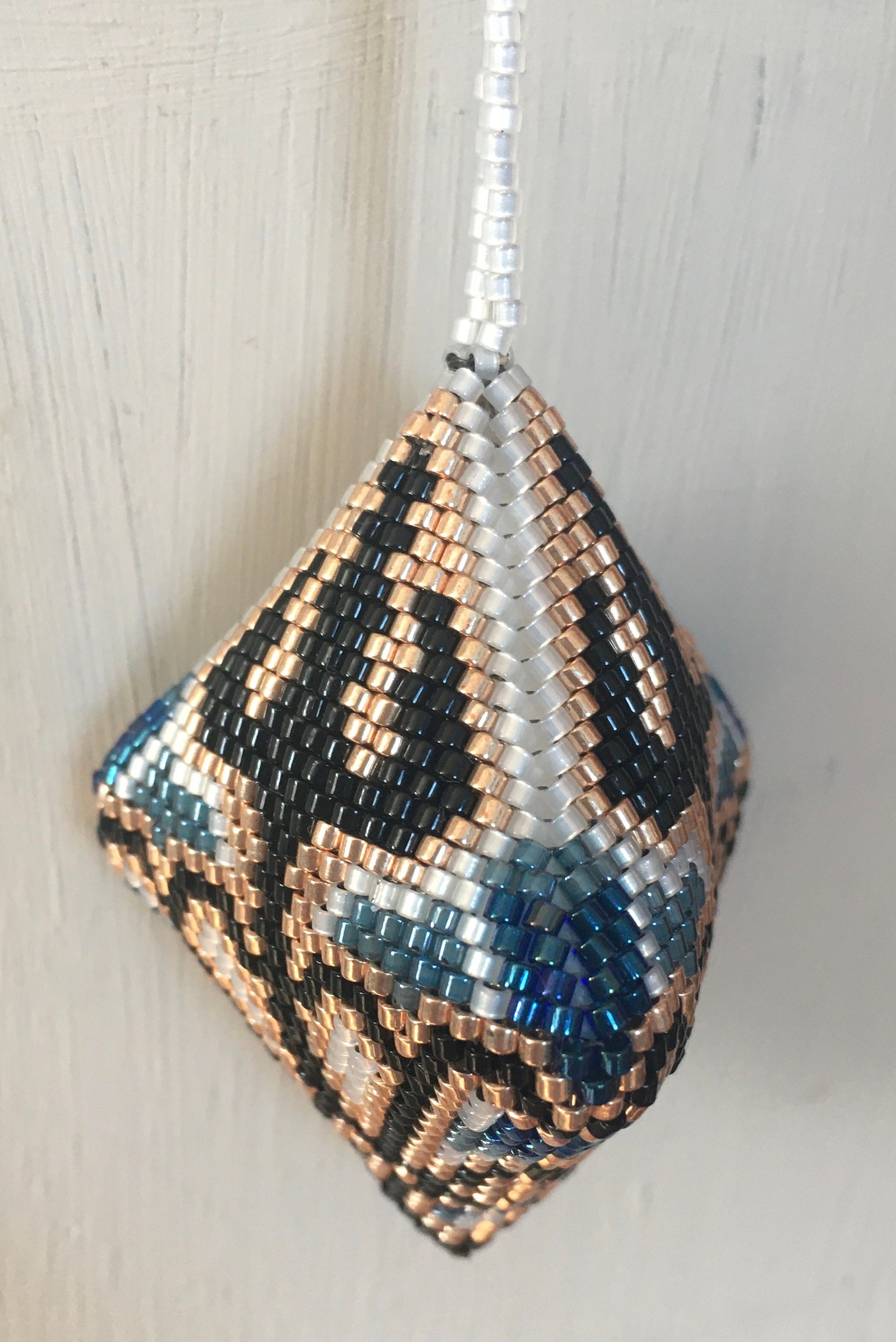 Neptune 3D Peyote Pod Pattern PDF Peyote Pod Pattern - Etsy