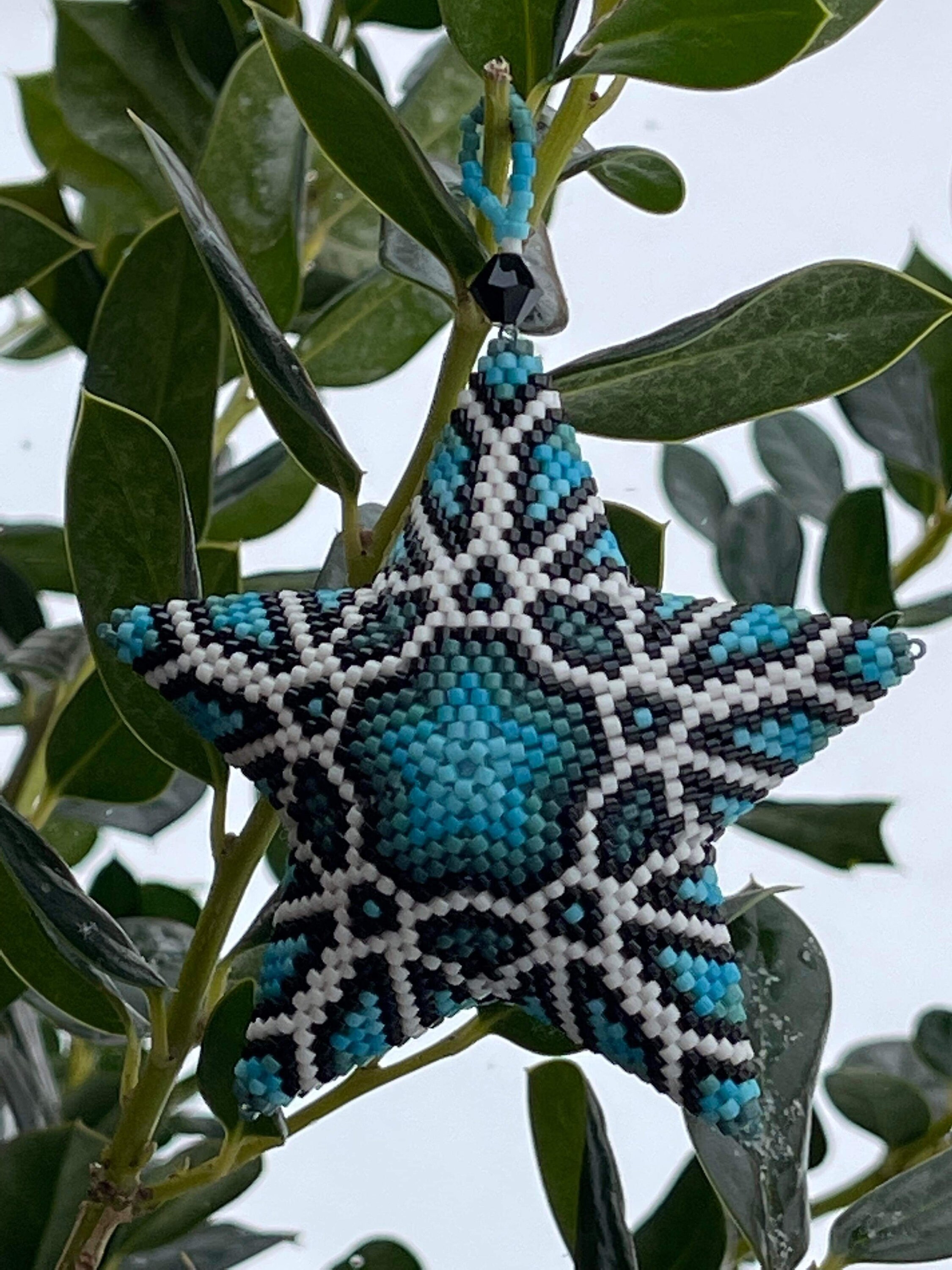 Ocean Wave 3D Peyote Star Pattern PDF Peyote Star Pattern - Etsy