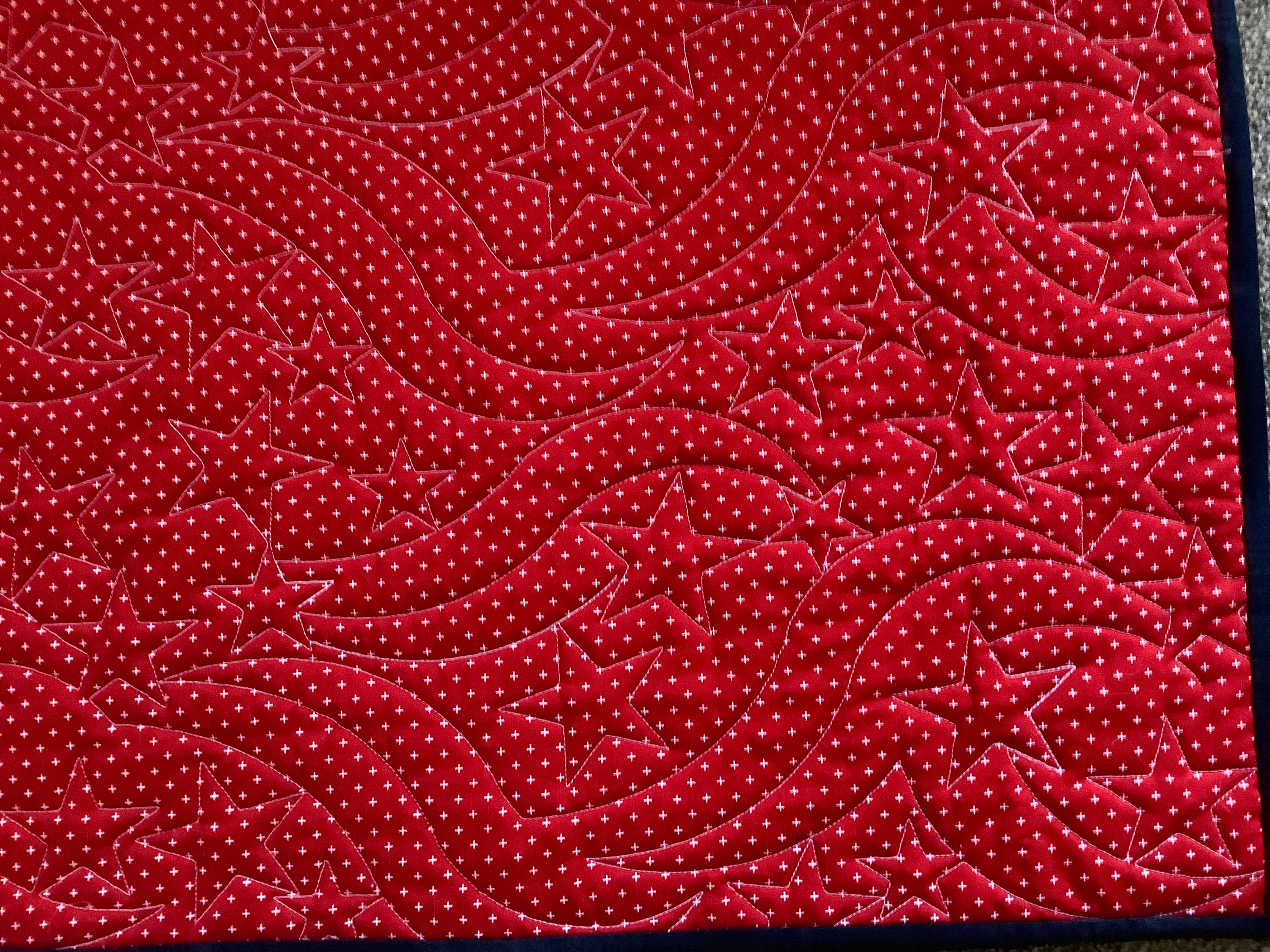 Patriotic Quilted Table Runner - Etsy