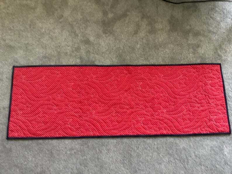 Patriotic Quilted Table Runner - Etsy