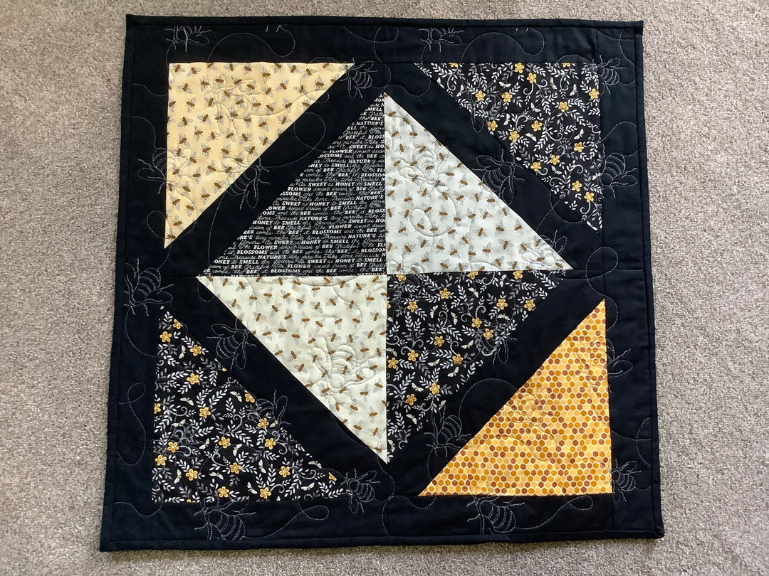 Bumble Bee Table Square/wall Hanging - Etsy