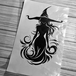 Enchanting Witch Decal | Witchy Decal Sticker | Window Sticker | Witchy ...