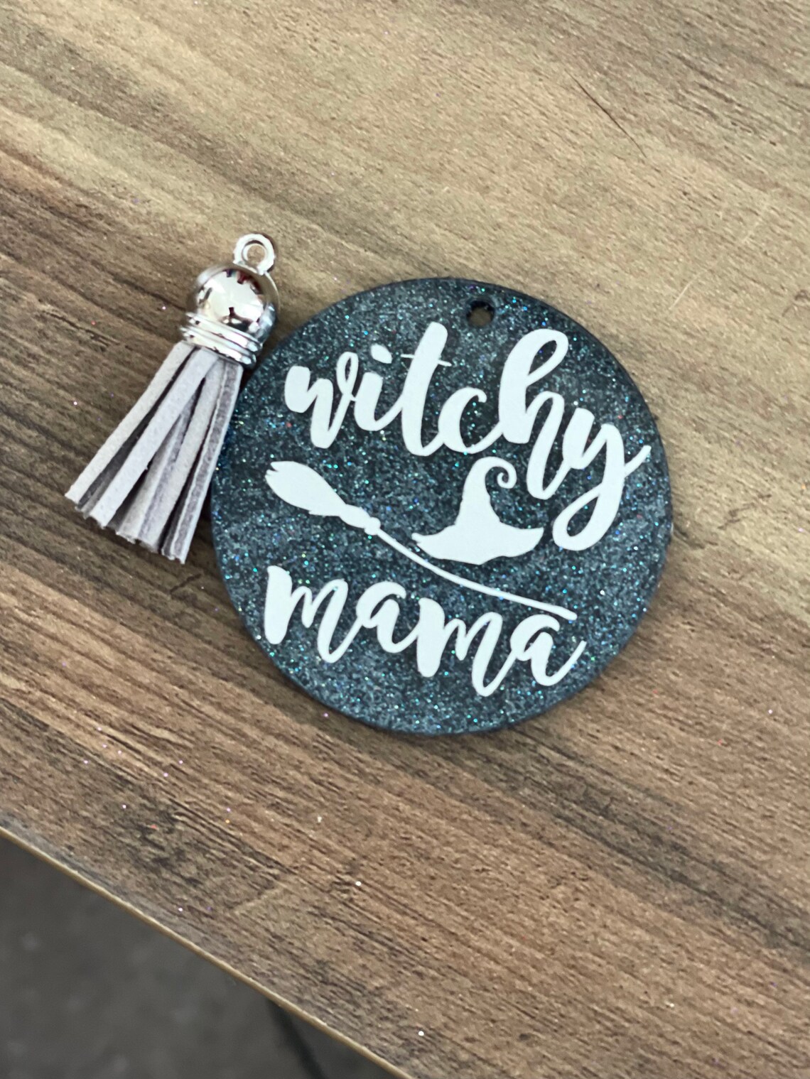 Witchy Mama Keychain for Pagans, Wiccans and Other Witches | Car ...