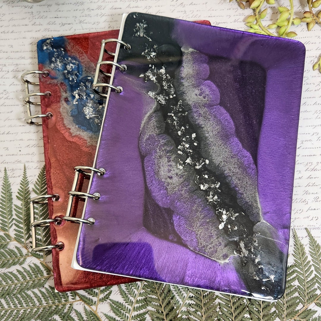 Handmade A5 Resin Notebook ready to Ship - Etsy