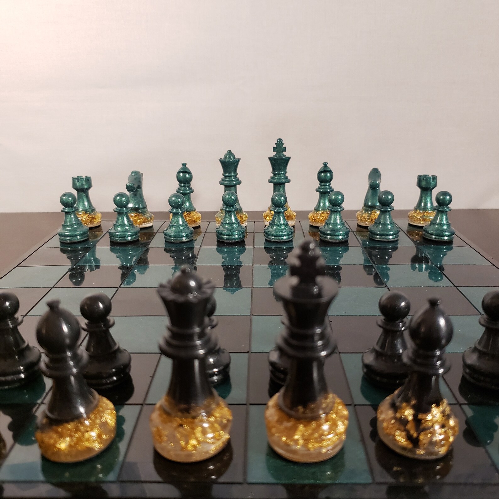 Custom Resin Chess Set - Etsy