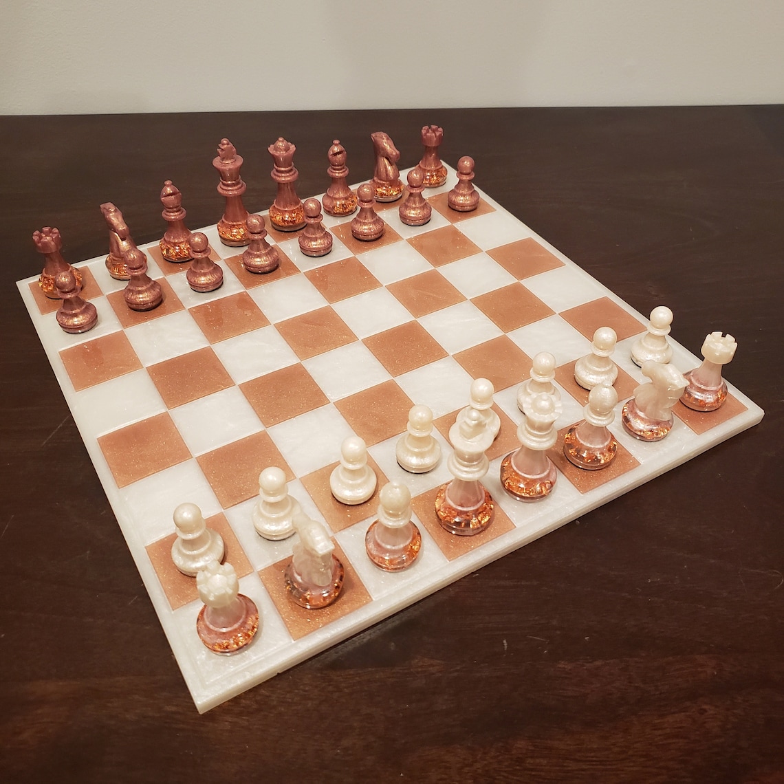 Custom Resin Chess Set - Etsy