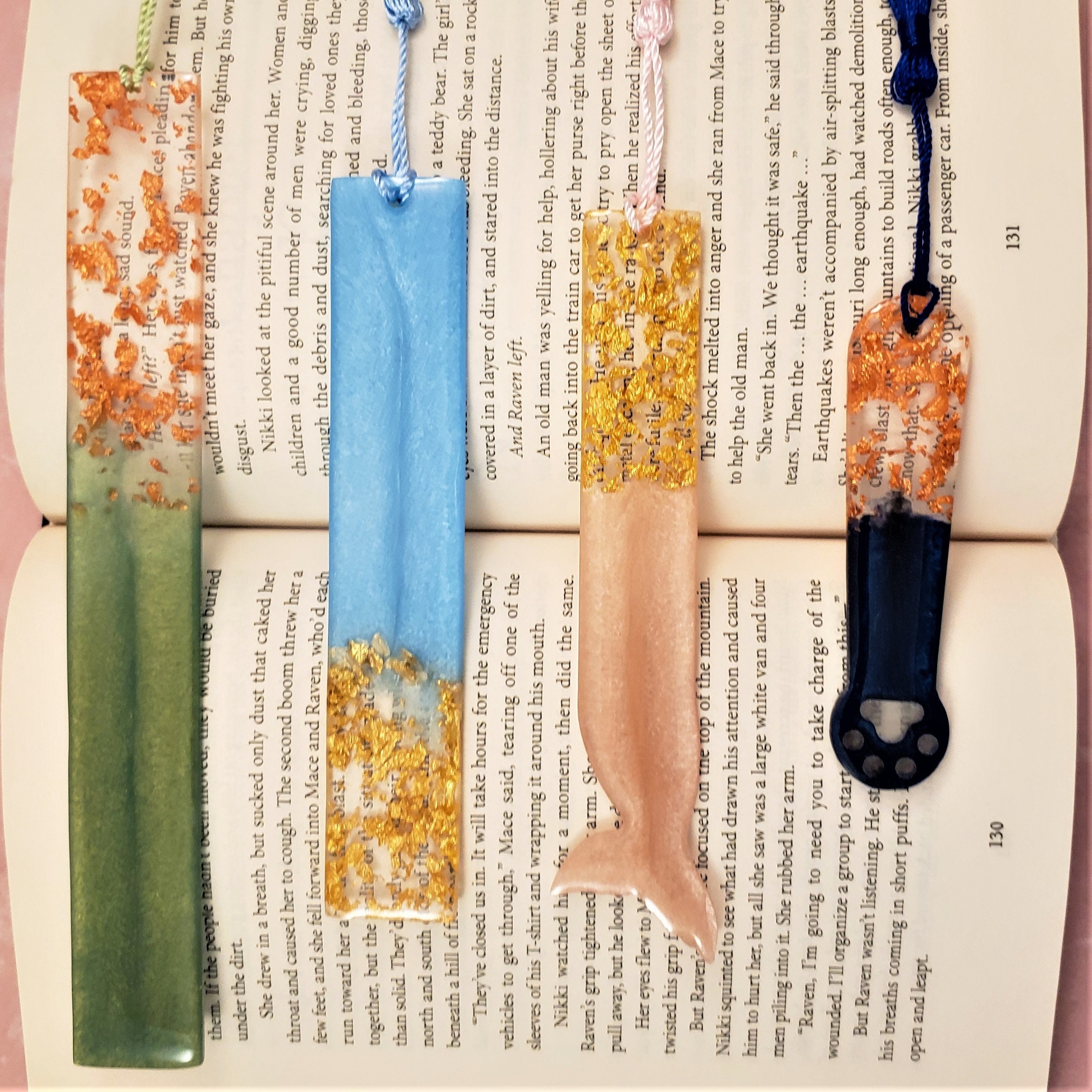 Custom Resin Bookmark | Etsy