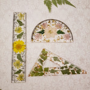 Custom Flower Rulers and Protractor - Etsy