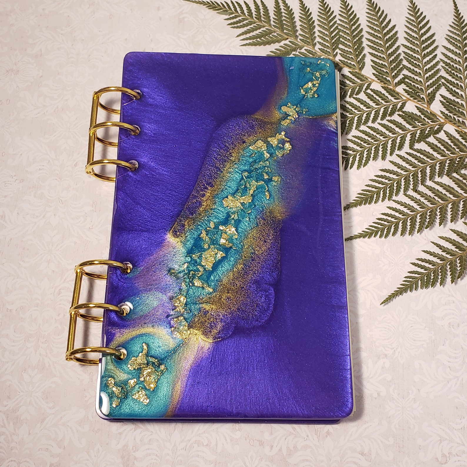 Custom Resin Notebook size A5 A6 or A7 - Etsy
